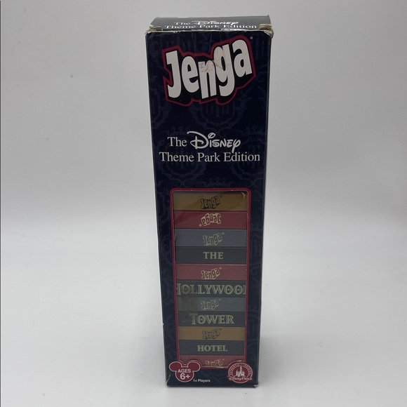 Disney | Games | Jenga The Disney Theme Park Edition The Hollywood ...
